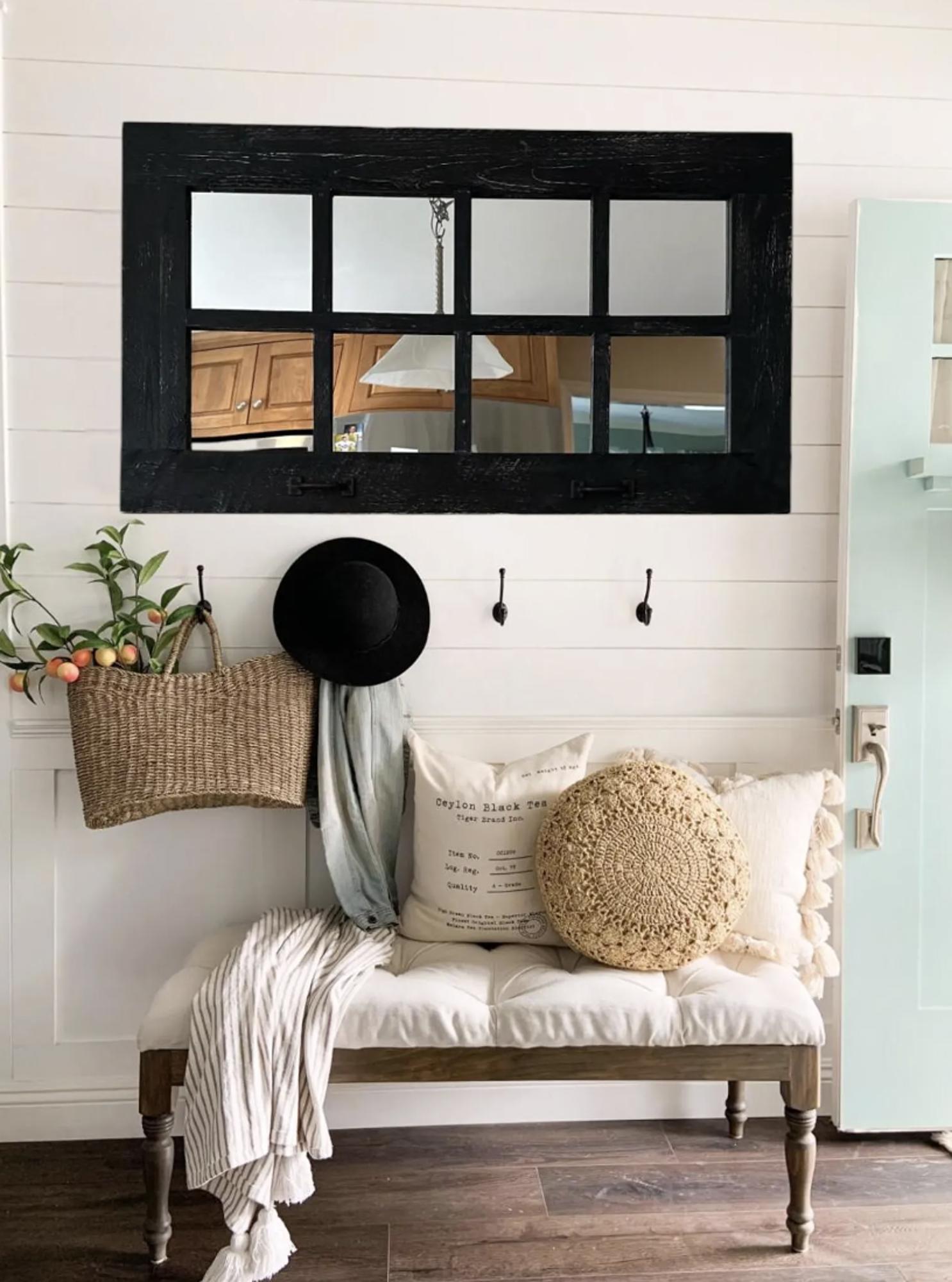 Modern rustic mirror store
